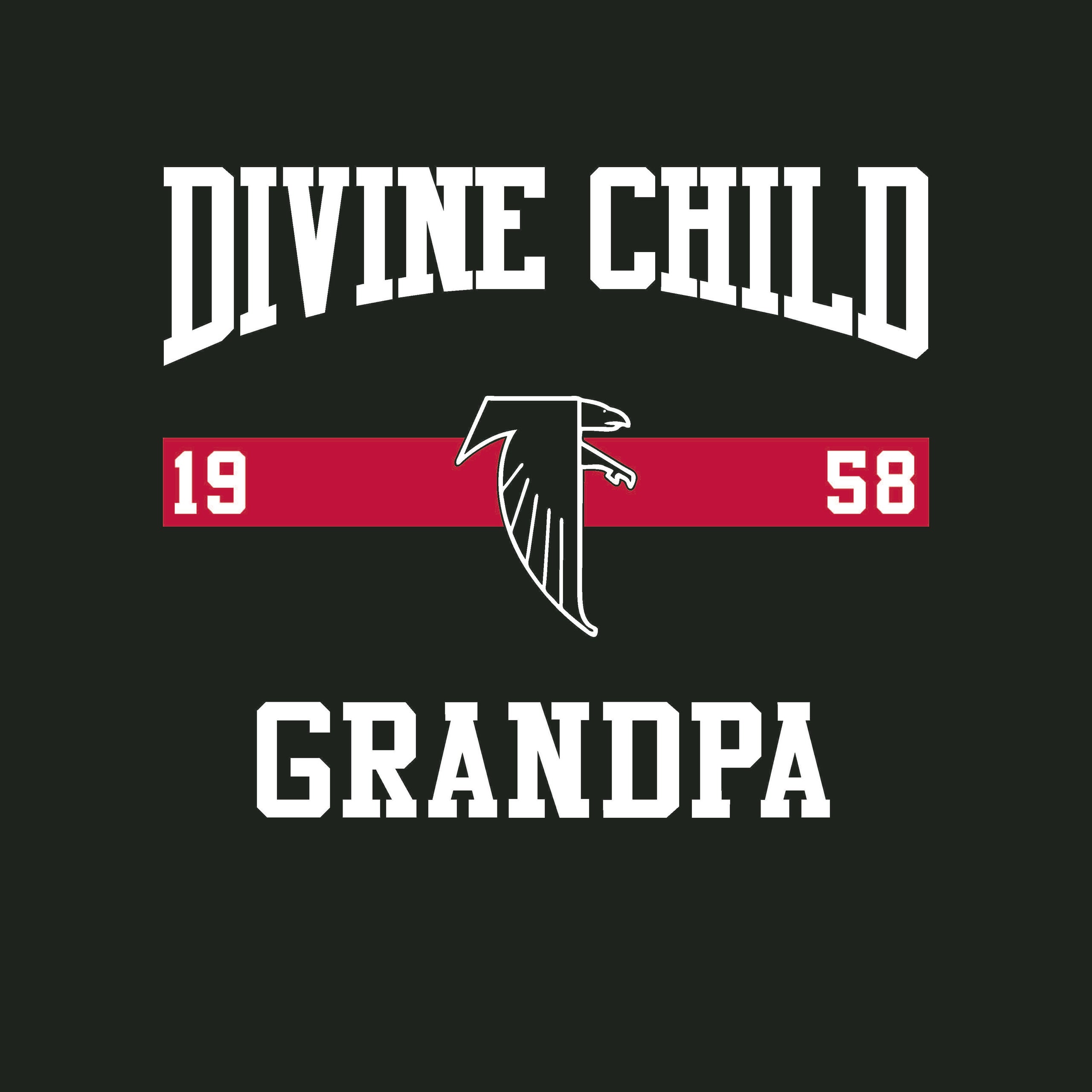 DC Grandpa Tee | Divine Child High School Falcon’s Nest