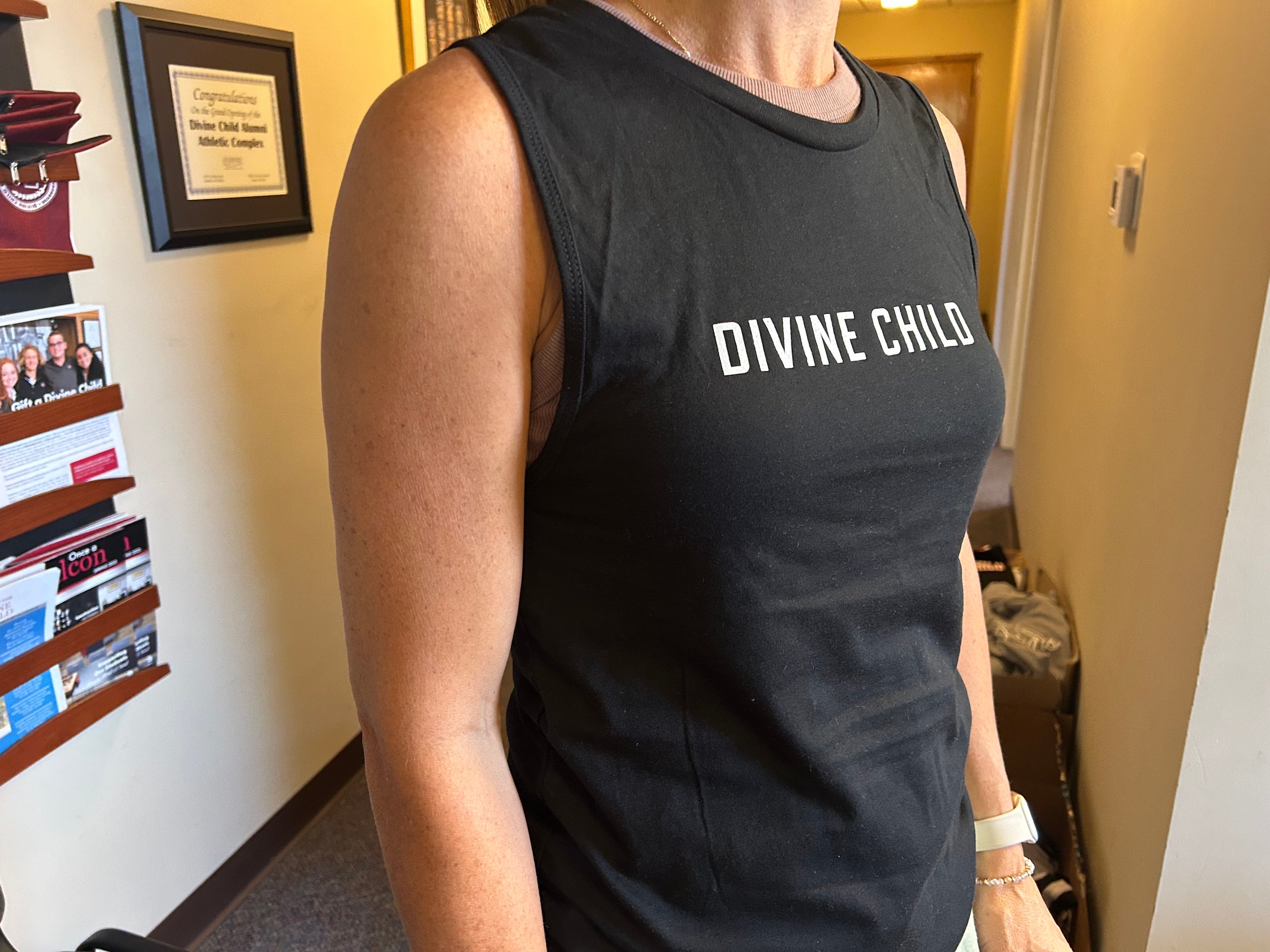 Divine Child Muscle Tank | Divine Child High School Falcon’s Nest